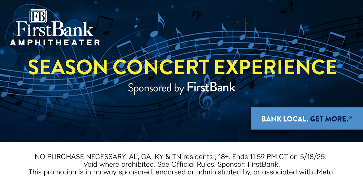 FirstBank Season Concert Experience Sweepstakes
