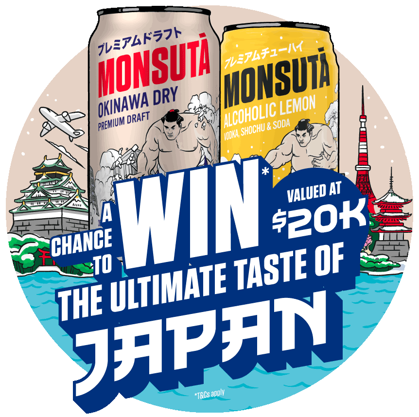 Monsuta BWS/Dan Murphy’s purchase a multipack of any Monsuta beer ...